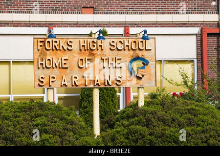 Exterior of High School USA Stock Photo: 32341642 - Alamy