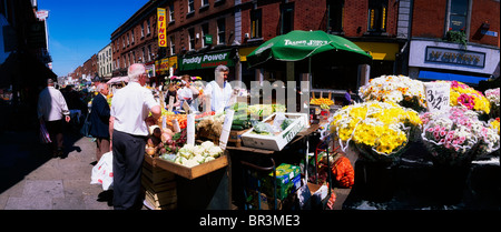 Moore Street Market, Dublin, Co Dublin, Ireland Stock Photo - Alamy