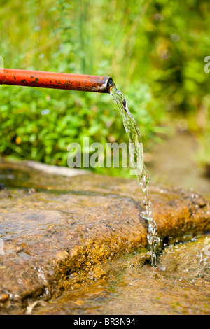 Closeup of an old rusty sprinkler Stock Photo - Alamy