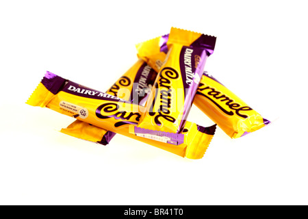 Cadbury Caramel Chocolate Bar Stock Photo - Alamy