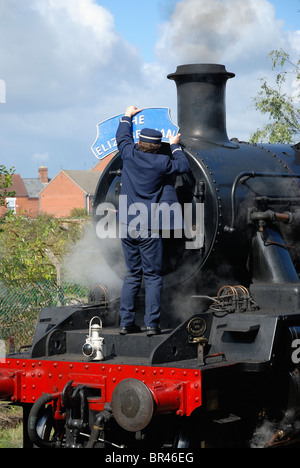 78019 steam locomotive at great central railway Loughborough ...