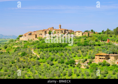 Castelmuzio, Tuscany, Italy Stock Photo - Alamy
