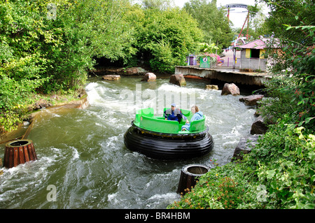 Rumba Rapids Ride, Thorpe Park Theme Park, Chertsey, Surrey, England ...