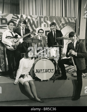 THE APPLEJACKS UK pop group in 1964. From left: Martin Baggot, Don ...