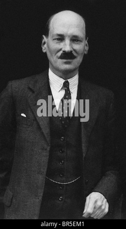 CLEMENT ATTLEE (1883-1967) as British Labour Prime Minister in 1946 ...