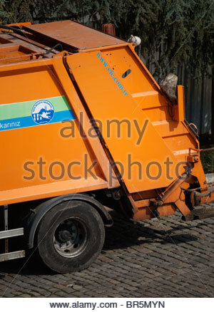 Biffa Garbage Truck, lorry, refuse cart, waste, trash, truck Stock ...