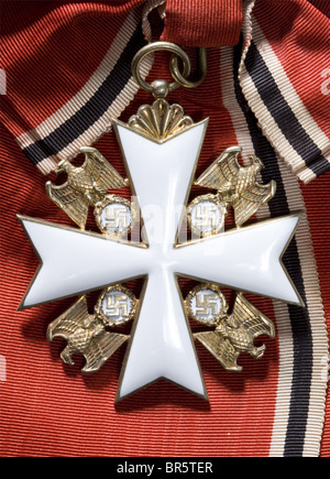 An Order of the German Eagle, Grand Cross 1939 - 1943. Silver, gold ...