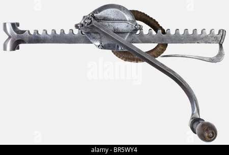 A German heavy crossbow cranequin, 1st half of the 16th century Forged ...