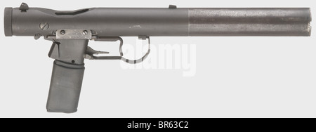 A silencer pistol Welrod Mk I in 9 mm Parabellum cal., apart from Stock ...