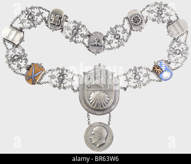 The Lord Mayor's chain of the City of Obermoschel, in the Palatinate ...