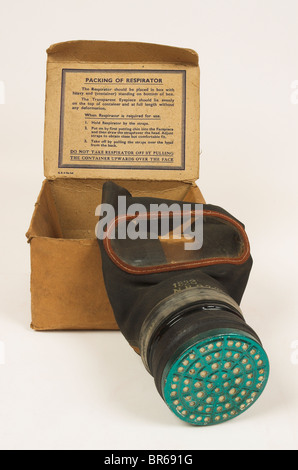 Gas Mask Instructions Stock Photo - Alamy