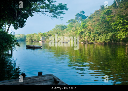 Rio Dulce, Lake Izabal, Guatemala, Central America Stock Photo ...