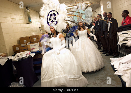 Debutantes of New Orleans Young Men Illinois Club Stock Photo - Alamy
