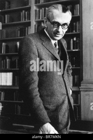 Mathematician Kurt Godel (1906-1978), receives the first Albert ...