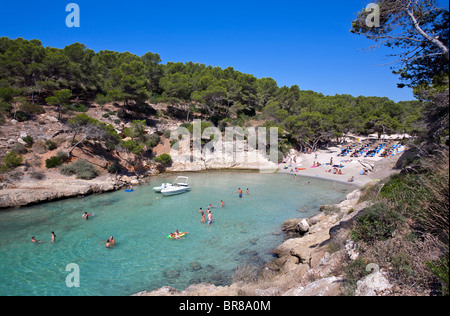Cala Cap Falco. Calvia municipality. Mallorca Island. Spain Stock Photo ...