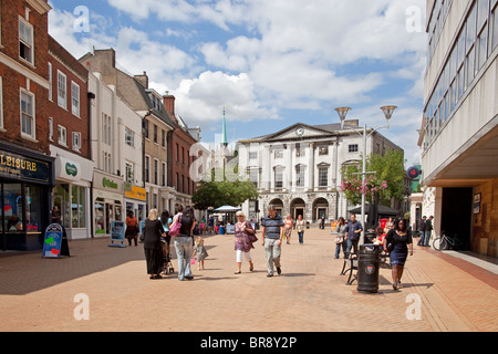 Chelmsford,Essex The High Street looking towards the Shire Hall August ...