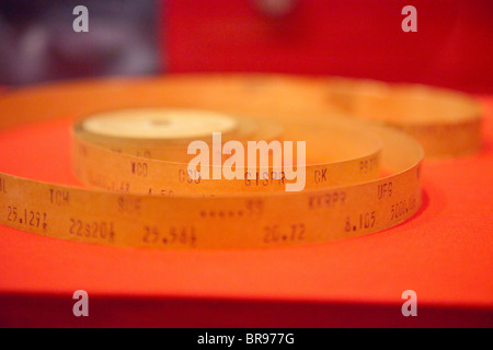 Electronic stock ticker tape Stock Photo - Alamy