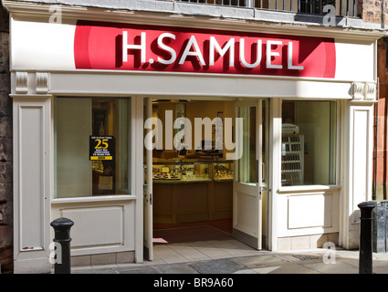 H Samuel the jewellers retail chain shop store outlet in Broadmead ...