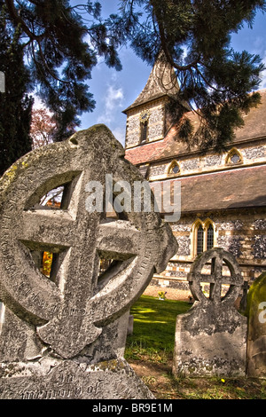 Cemetery in Croydon Greater London Stock Photo - Alamy