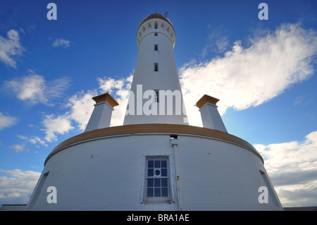 Hoy in the Orkney Isles and the lighthouse on the island of Stroma ...
