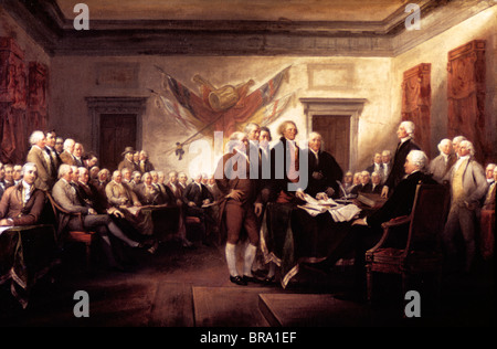 1776 SIGNING DECLARATION OF INDEPENDENCE BY TRUMBULL IN PENNSYLVANIA ...