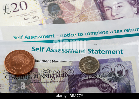 HMRC Self Assessment Notice to complete a tax return Stock Photo - Alamy