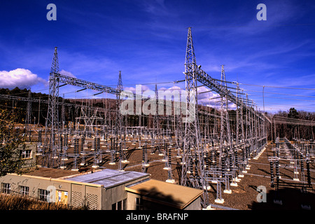 Electric plant at Tooma Reservoir and Dam Australia Stock Photo - Alamy
