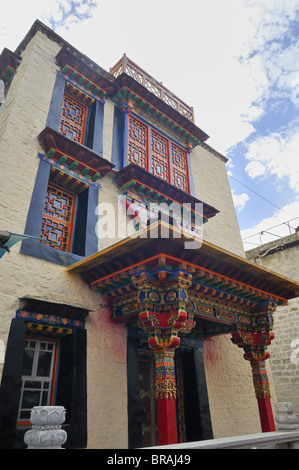 Traditional tibetan homes Stock Photo - Alamy