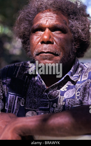 Aboriginal tribal elder, Australia Stock Photo - Alamy