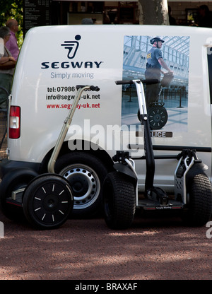 Segway personal electric transport machines, London Stock Photo - Alamy