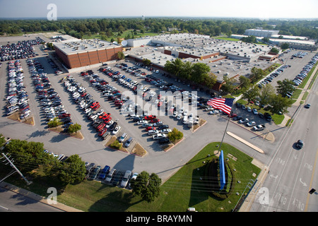 Aerial view of Walmart Stores Inc.'s Home Office in Bentonville, Ark ...