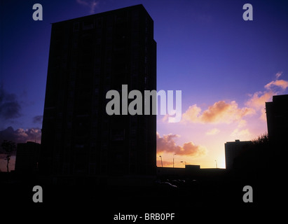 Ballymun Flats, Ballymun, Dublin, County Dublin, Ireland Stock Photo ...