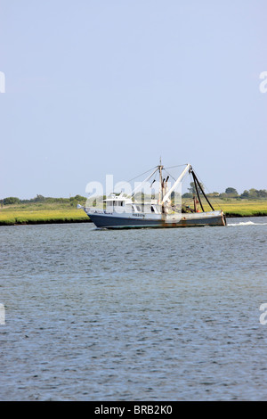 Commercial fishing boat Freeport Long Island NY Stock Photo - Alamy