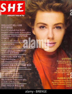 1980s UK Woman Magazine Cover Stock Photo - Alamy