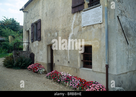 France Ile de France Coupvray Commemorative Plaque On The House Of ...