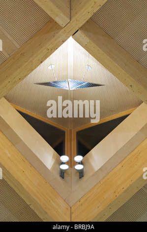 Detail at The Core Building Eden Project Interior Stock Photo - Alamy