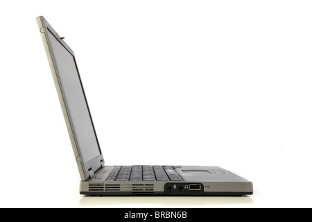 A standard notebook computer. All on white background Stock Photo - Alamy