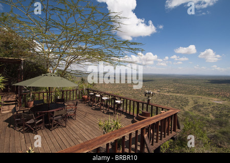 Kenya, Laikipia, Loisaba Wilderness Conservancy, Samburu tribesman ...