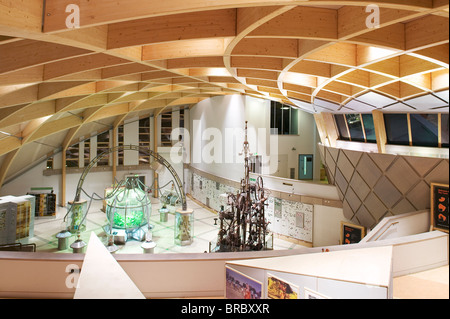 Interior of The Core - Eden Project Stock Photo - Alamy