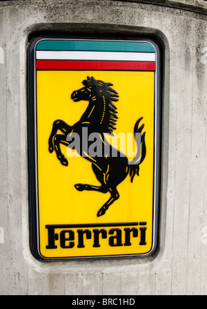 FERRARI ENTRANCE SIGN LOGO MARANELLO ITALY MARANELLO ITALY MARANELLO ...
