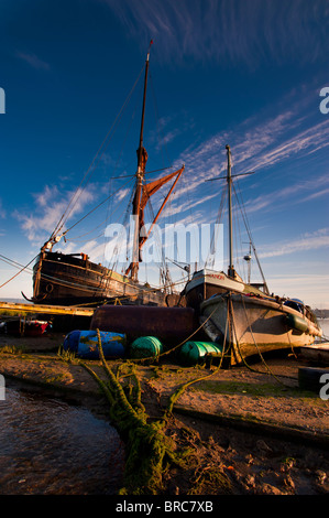 Pin Mill Suffolk Stock Photo - Alamy