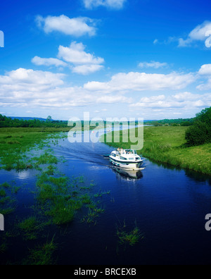 Cruising, Lough Scur Co Leitrim, Shannon Erne Waterway Stock Photo - Alamy