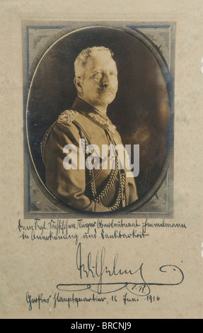 First Lieutenant Max Immelmann (1890 - 1916) - a signed photograph, of ...