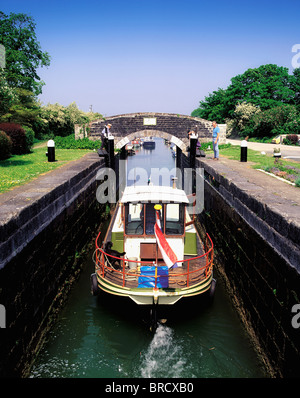Lowtown Marina, Grand Canal, Co Kildare, Ireland; Boats On The Grand ...