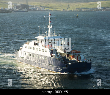 Inter Island Vehicle Ferry, Shetland Stock Photo - Alamy