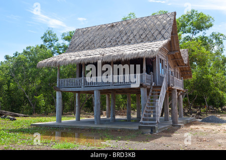 Traditional wooden house at Malaysia Stock Photo - Alamy