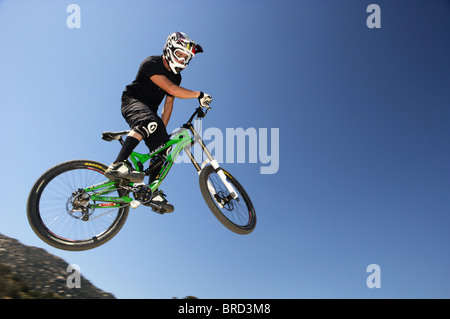 Matthias Schell jumping at Fontana, California Stock Photo - Alamy