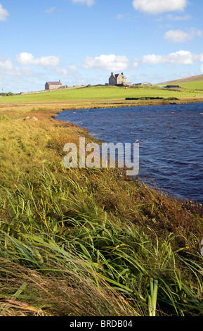 Loch of Tingwall, Mainland, Shetland Islands, Scotland Stock Photo - Alamy