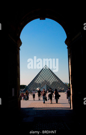 Lobby of the Louvre Museum Paris France Stock Photo - Alamy