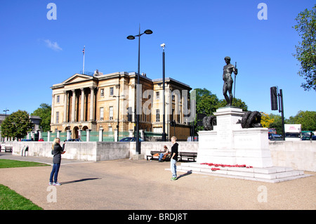 Machine Gun Corps Memorial (also known as "The Boy David") at Hyde Park ...